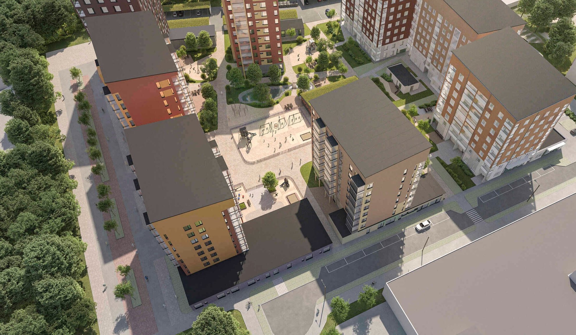 Varte Lahti rakentaa ICECAPITALille asuntoja Keravalle